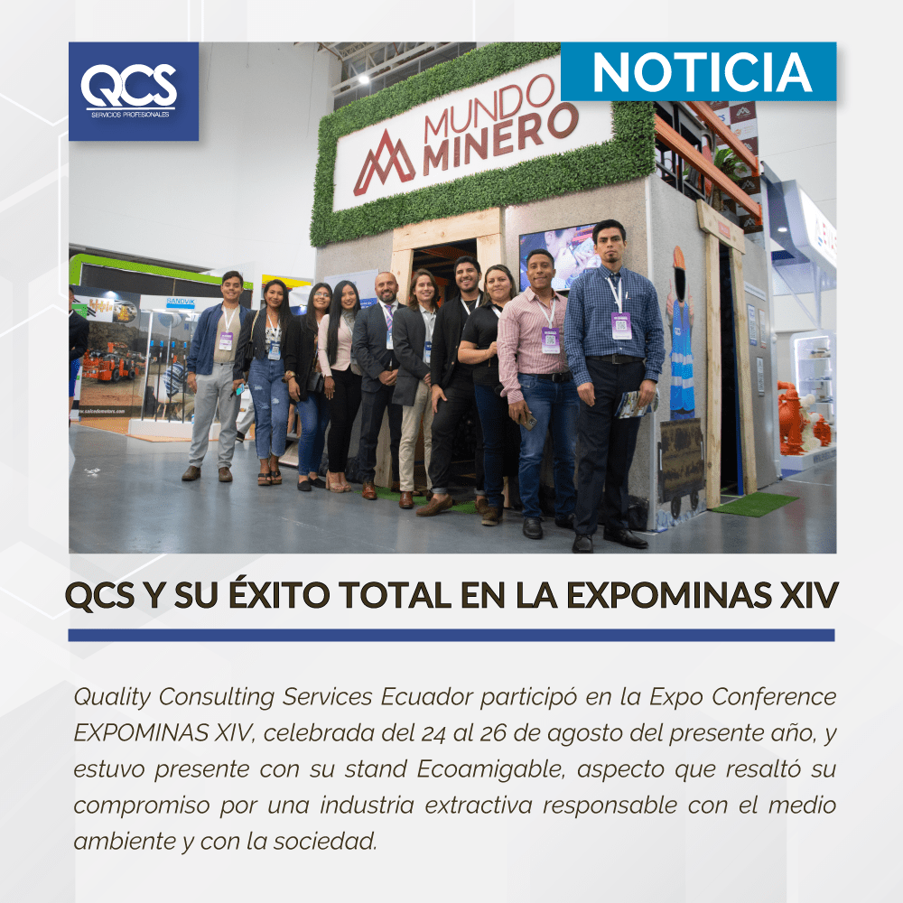 QCS Ecuador participó en la Expominas